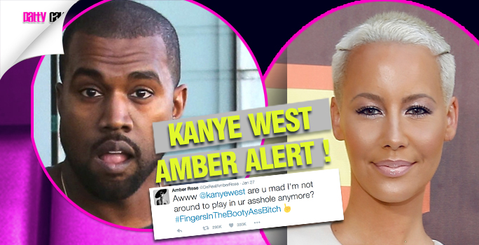 Amber Alert | Amber Rose Shuts Kanye West Down With One Tweet After ...