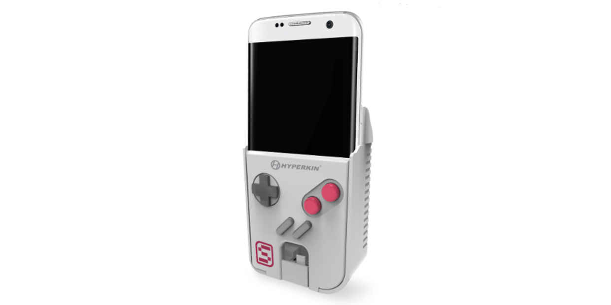 THIS ACCESSORY TRANSFORMS YOUR ANDROID PHONE INTO A GAME BOY